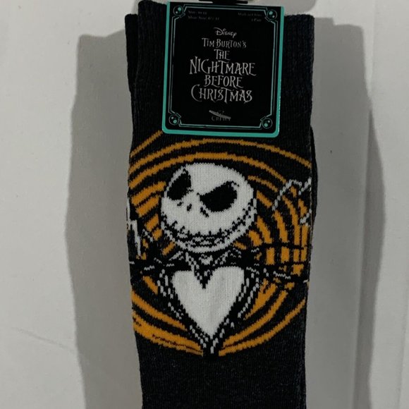 Disney | Underwear & Socks | Nwt Nightmare Before Christmas Crew Sock ...